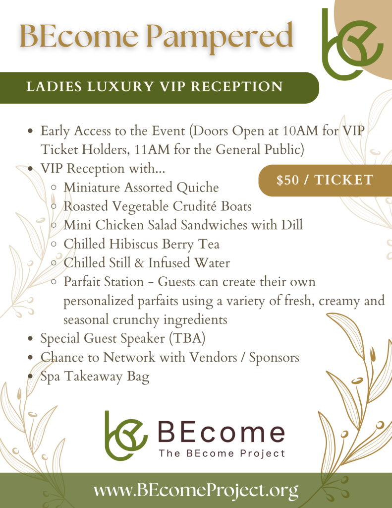 BEcome Pampered - The BEcome Project